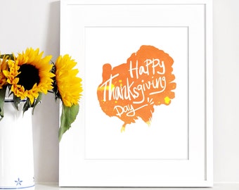 Thanksgiving art | Etsy