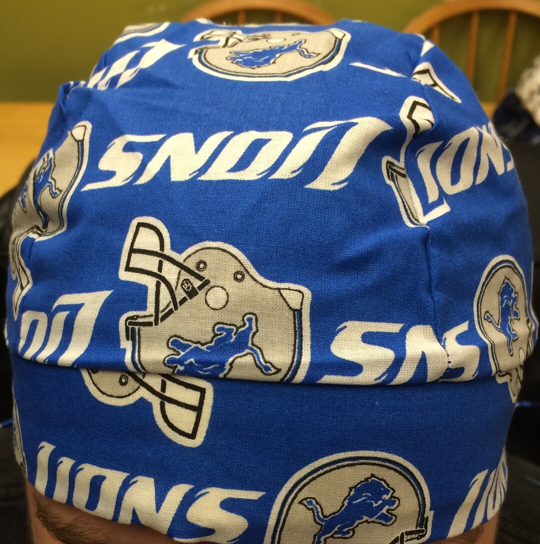 NFL Dew Rag LIONS - Etsy