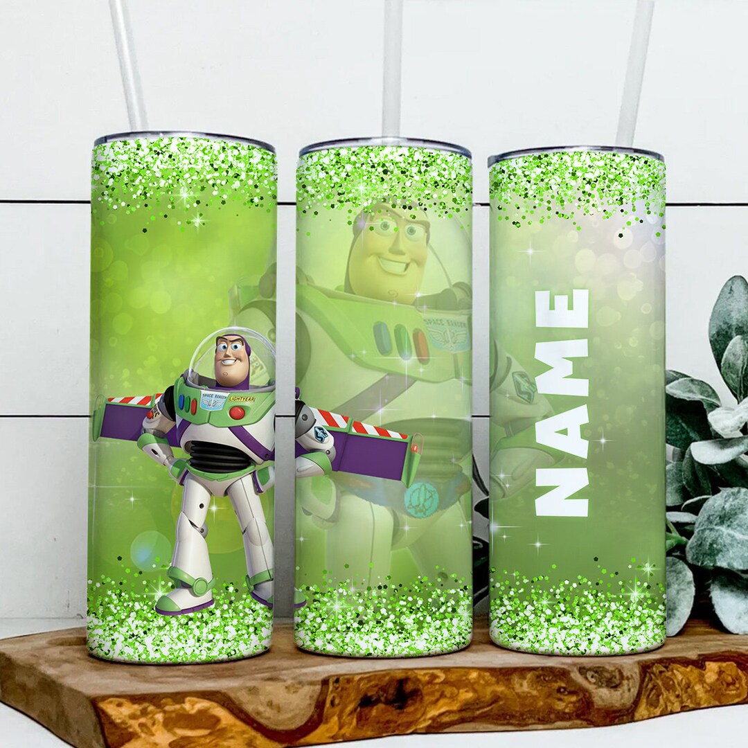 Personalized Name Buzz Lightyear 20oz Skinny Tumbler Png, Toy Story ...