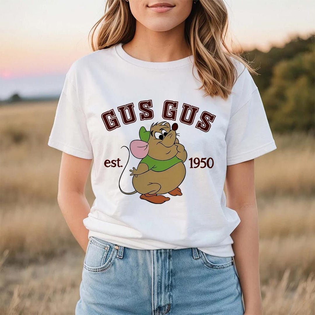 Disney Gus Gus Shirt, Disney Gus Gus Est 1950 Shirt, Disney Cinderella ...