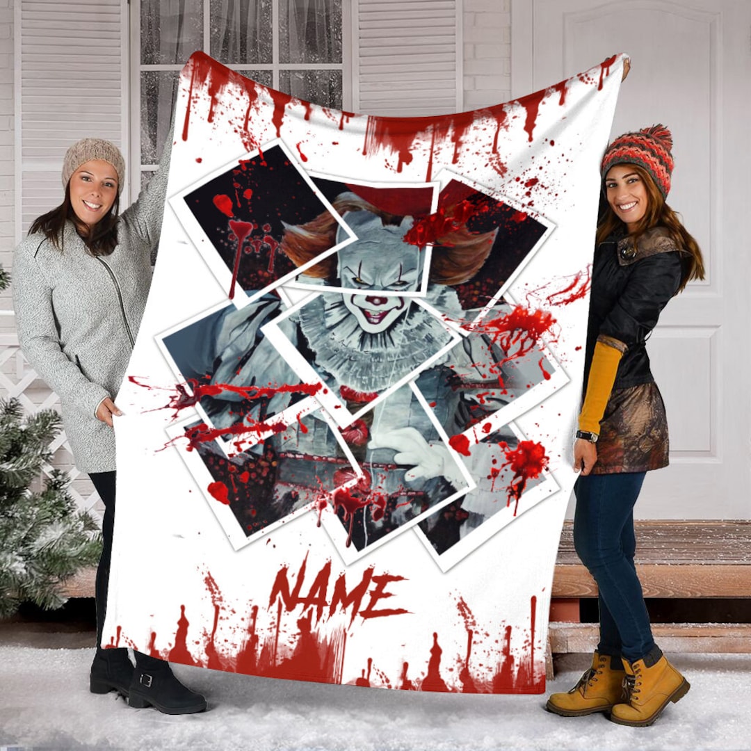 Halloween Scary Character Blanket, Creepy Halloween Blanket Gift ...