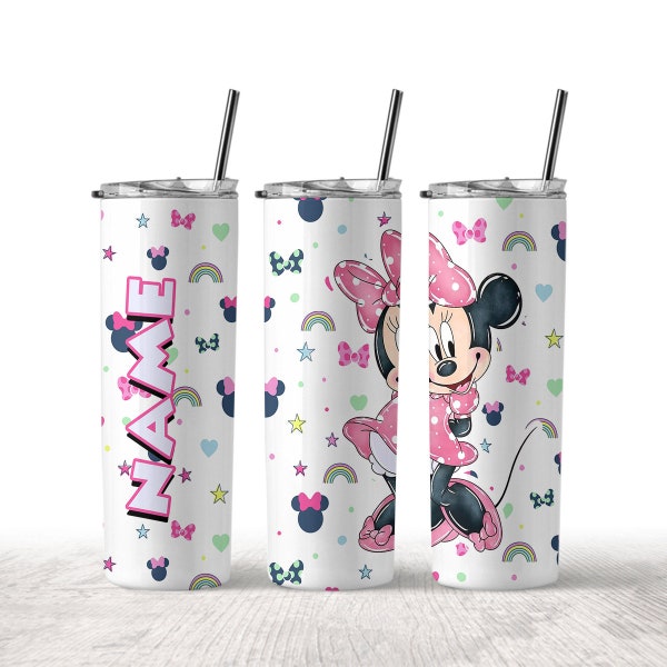 Customize Minnie Mouse Tumbler Wrap - Etsy