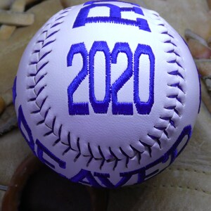 Baseball, Personalized, Custom, Unique Gifts, Embroidered, Embroidery ...