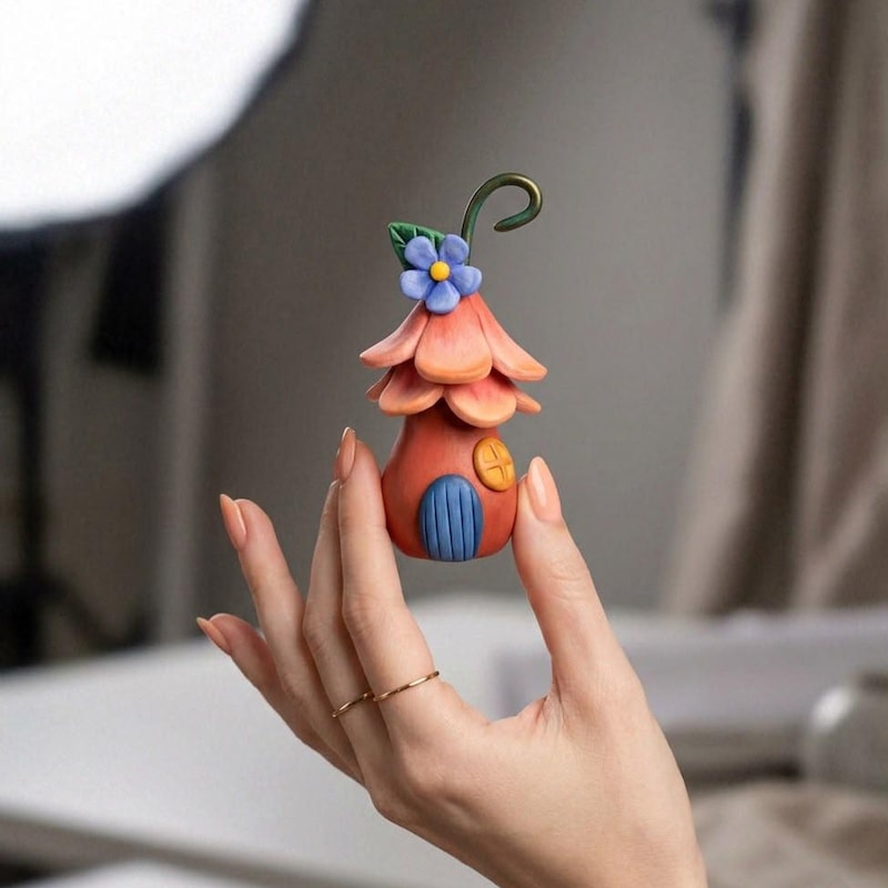 Fairy Polymer Clay Figurine - Etsy