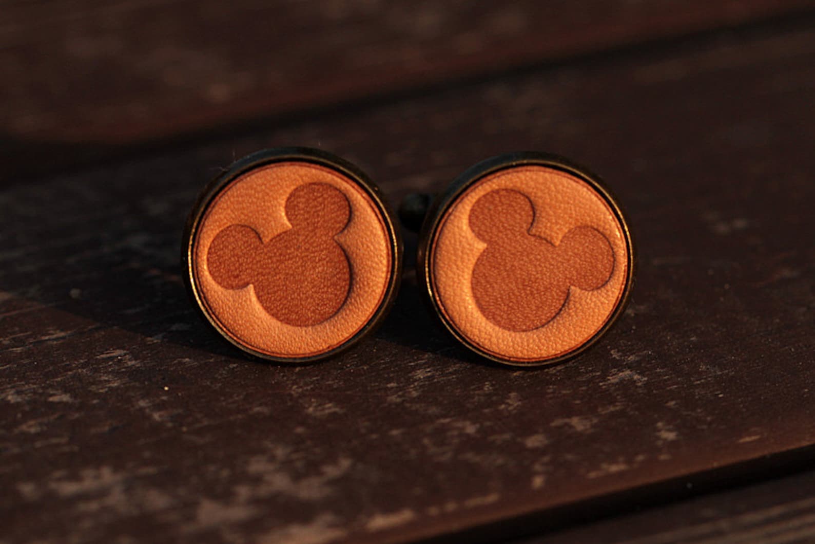 Men's Cufflinks Vintage Style Cufflinks Mickey Mouse - Etsy
