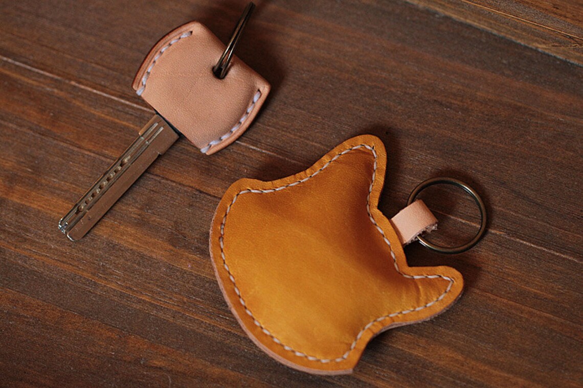 100% Handmade Corgi Key Chains Cute Animal Key Ring Corgi | Etsy