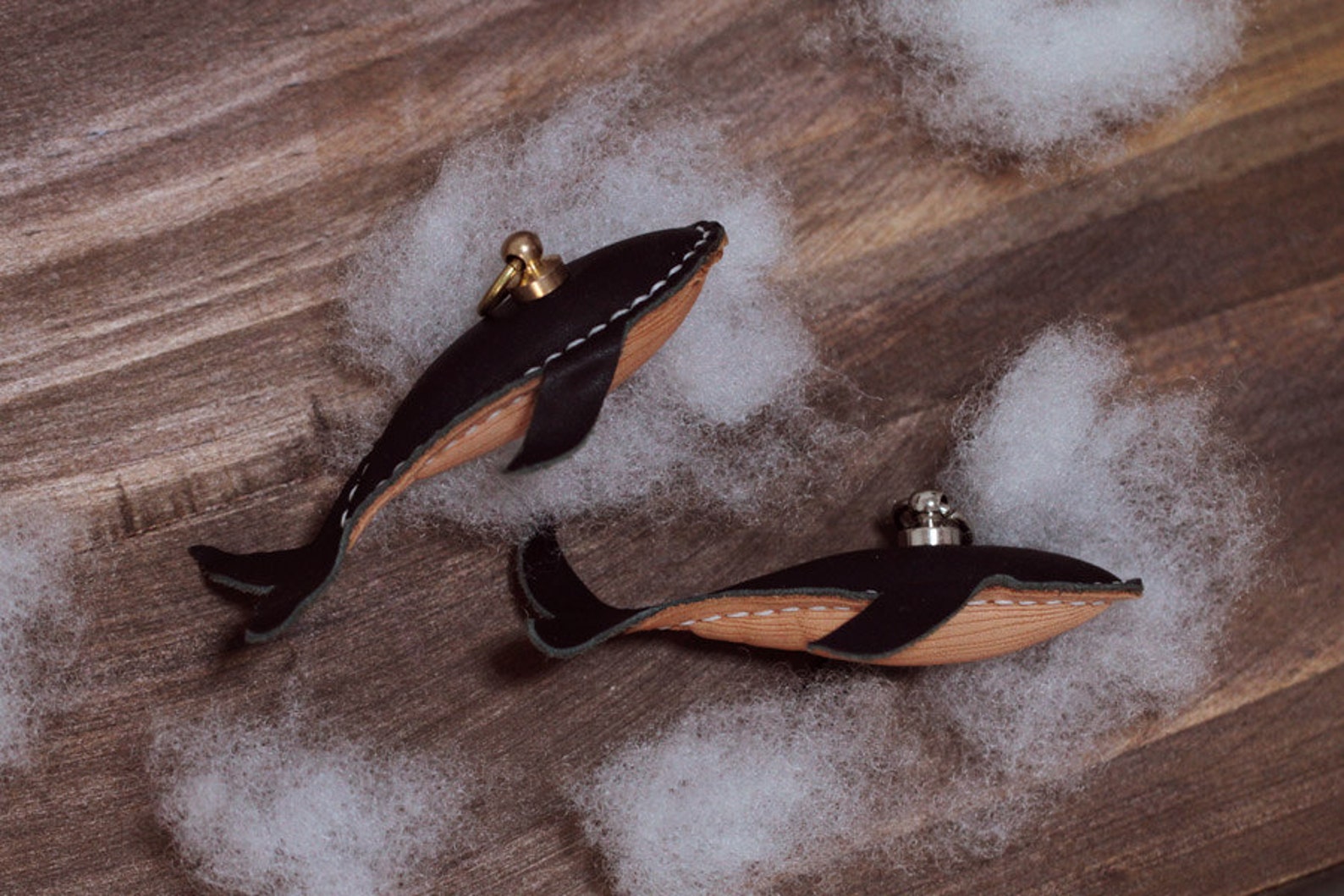 100% Handmade Whale Key Chains - Cute Animal Key Ring - Bag Charm Good ...