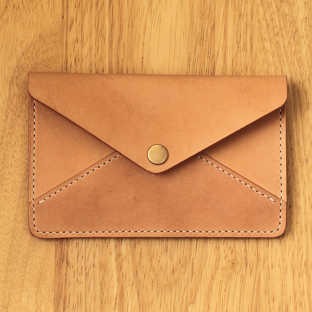 100% Hand-stitched Vegetable Tanned Leather Case Holder - Etsy