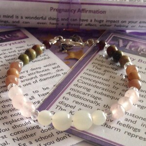 PCOS & Endometriosis Awareness, Fertility Charm Bracelet Supporting ...