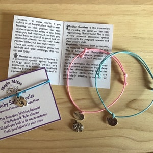 Baby Safe Protection Wishing Bracelet - Etsy