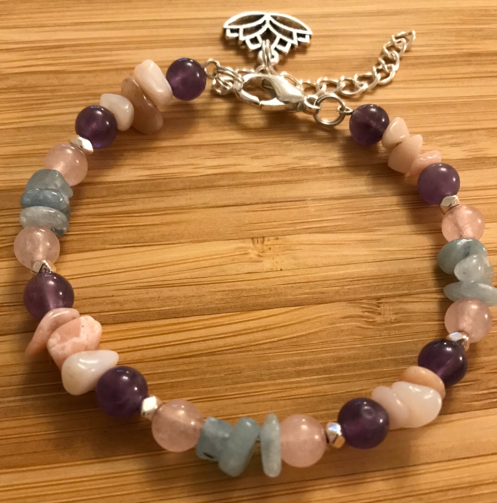 Gemstone Fertility Charm Bracelet Supporting Infertility and ...