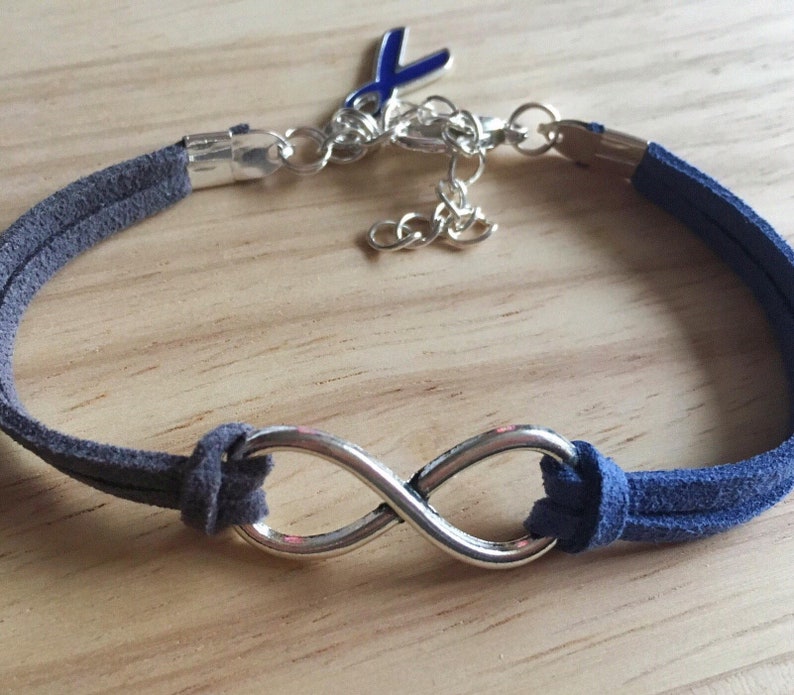 Diabetes Awareness Bracelets With Blue Ribbon Charm - Etsy