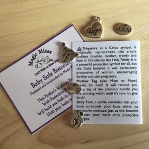 Baby Safe Protection Wishing Bracelet - Etsy