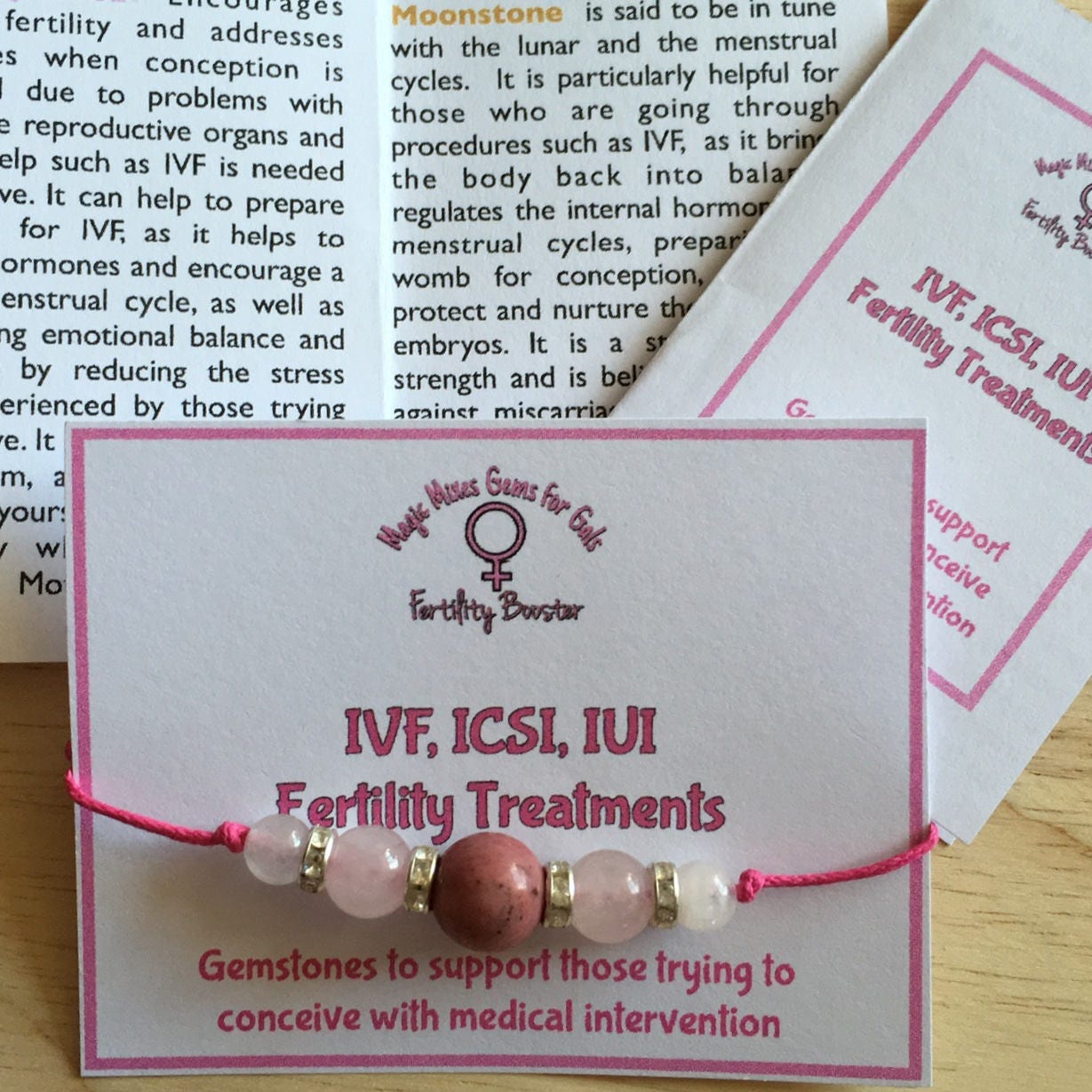 Fertility Bracelet Baby Maker Bracelet for Women Assisted | Etsy