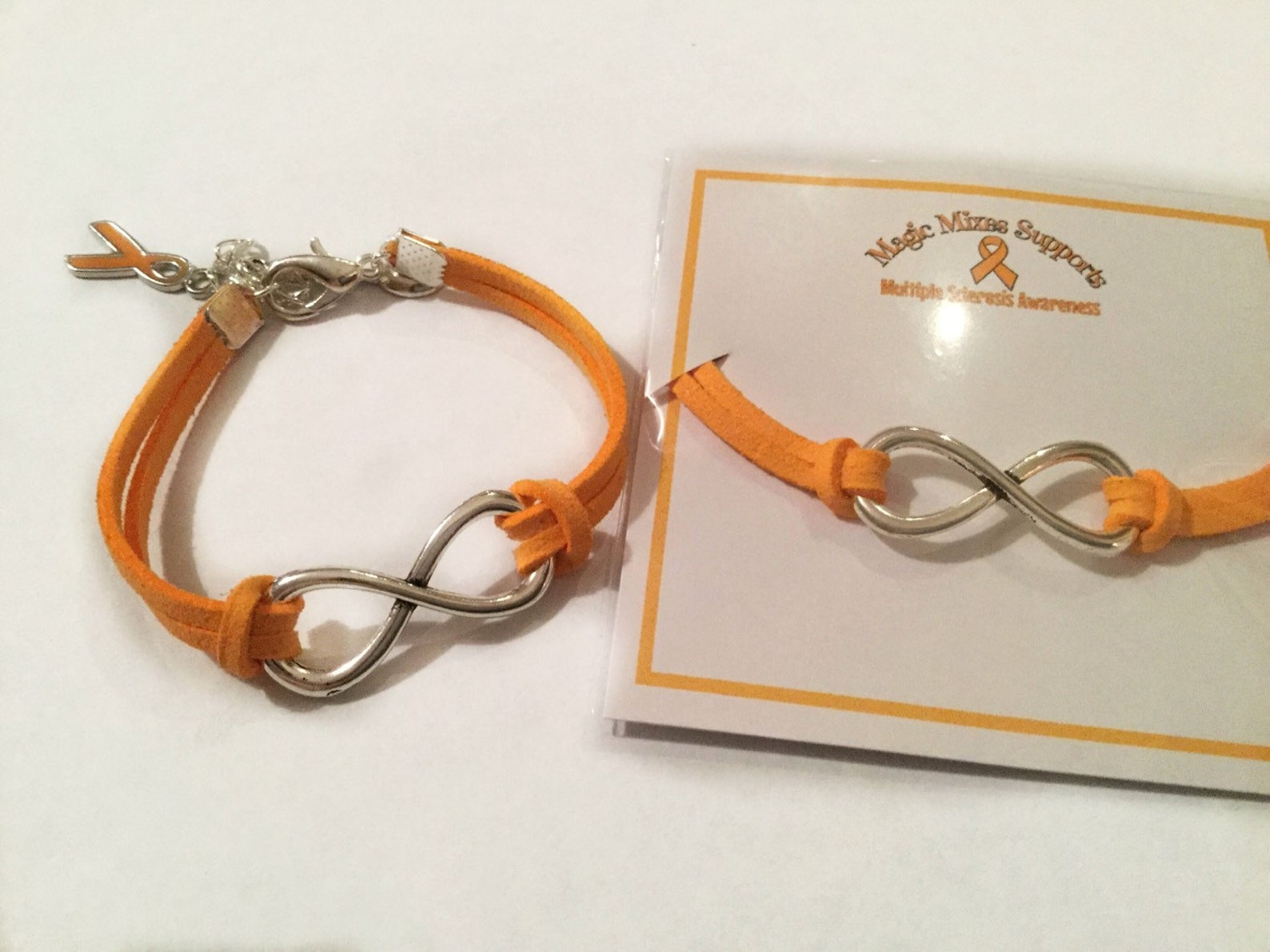 MS Awareness Bracelet Leukemia Awareness Bracelet CRPS - Etsy