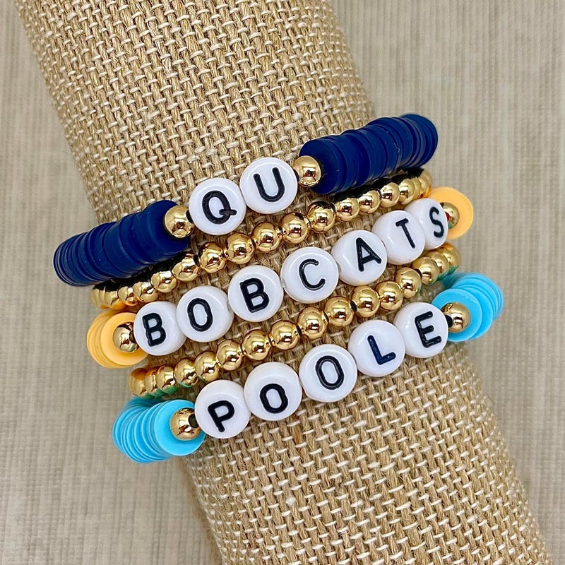 Bobcats Bracelets - Etsy