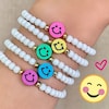 Smiley Face Emoji Bracelet Happy Bracelets for Kids Gen Z Jewelry Party ...