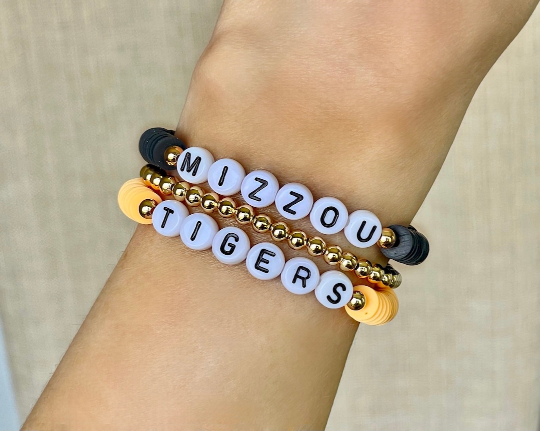 Mizzou Bracelets, University of Missouri Graduation Gift, Missouri ...