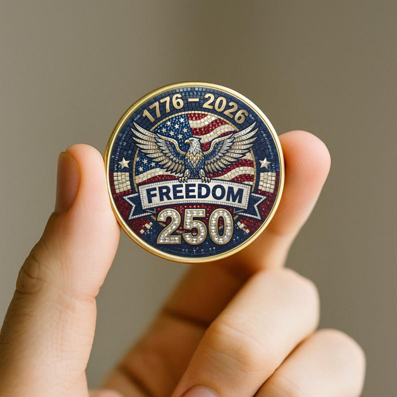 United States 250th Anniversary Coin, Semiquincentennial Commemorative ...
