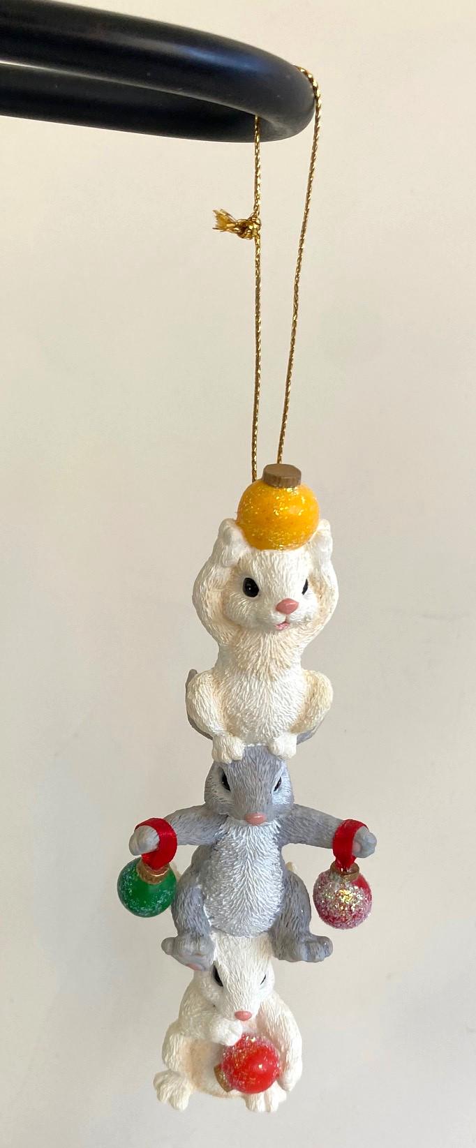 Vintage Christopher Radko Tiny Totem Trio Woodland Winds Collection ...