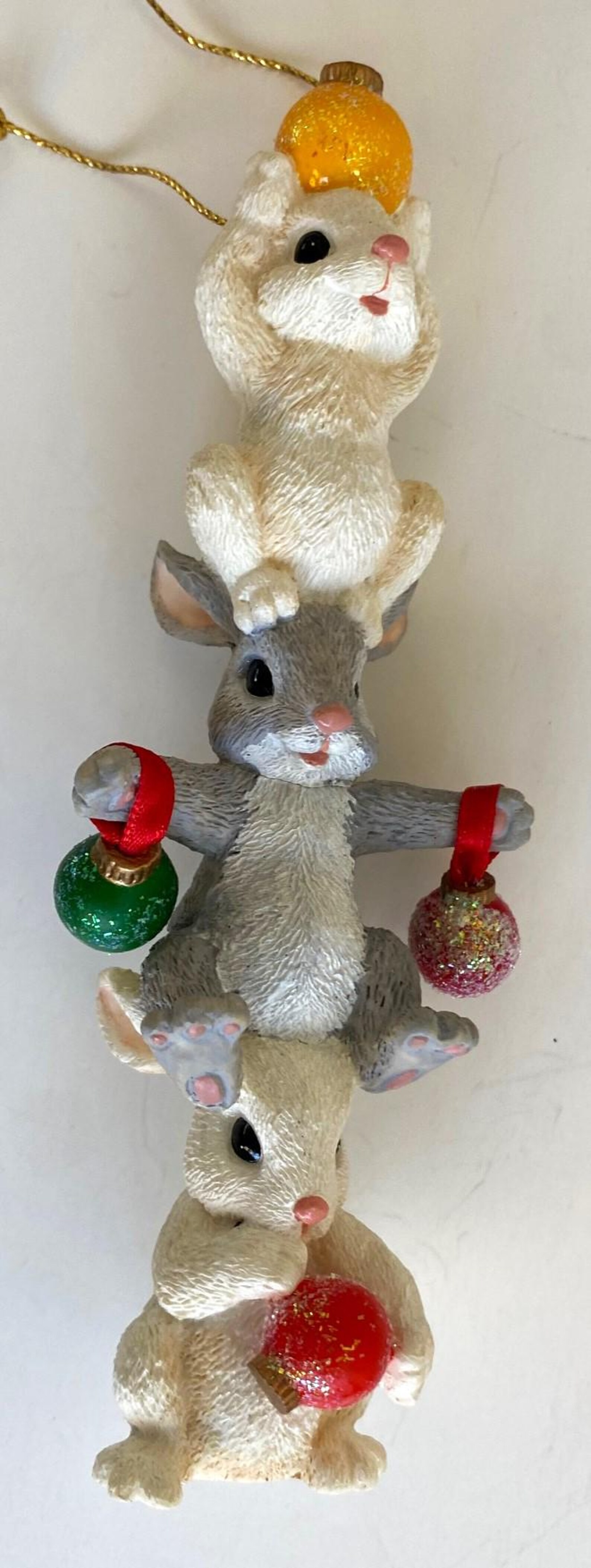 Vintage Christopher Radko Tiny Totem Trio Woodland Winds Collection ...