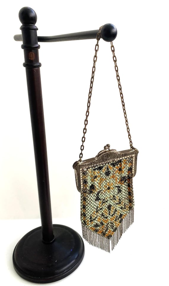 Antique 1920s Purse Mesh Chain Mail Mandalian Mfg. Ar… - Gem
