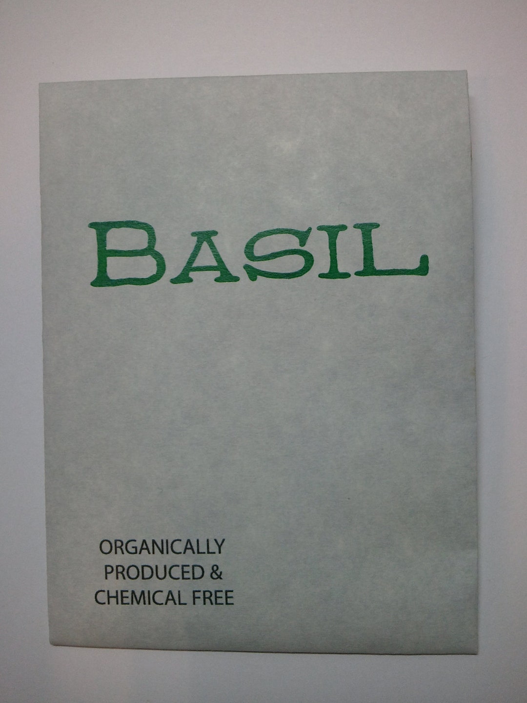 Basil Seed Organically Grown - Etsy