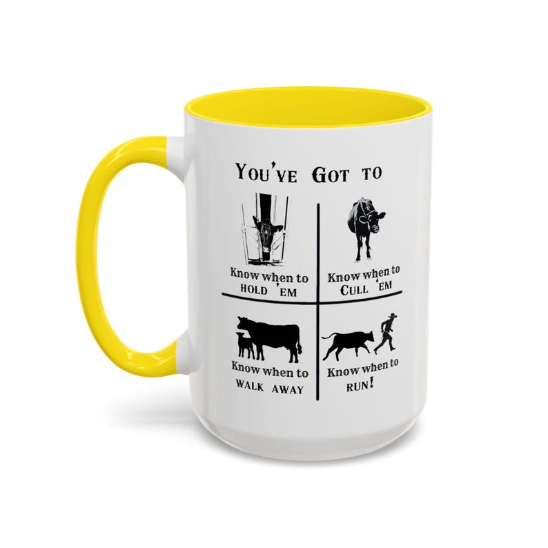 Funny Farmer Coffee Cup, Humorous Cattle Farmer Gift, Farm Life Mug ...