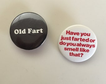 Fart pins | Etsy
