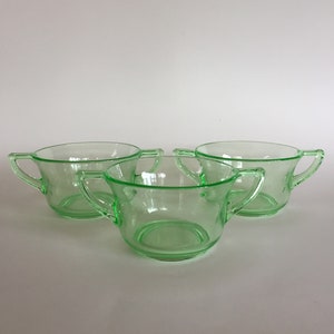 Three Vintage 20s CAMBRIDGE Glass Cups - Etsy