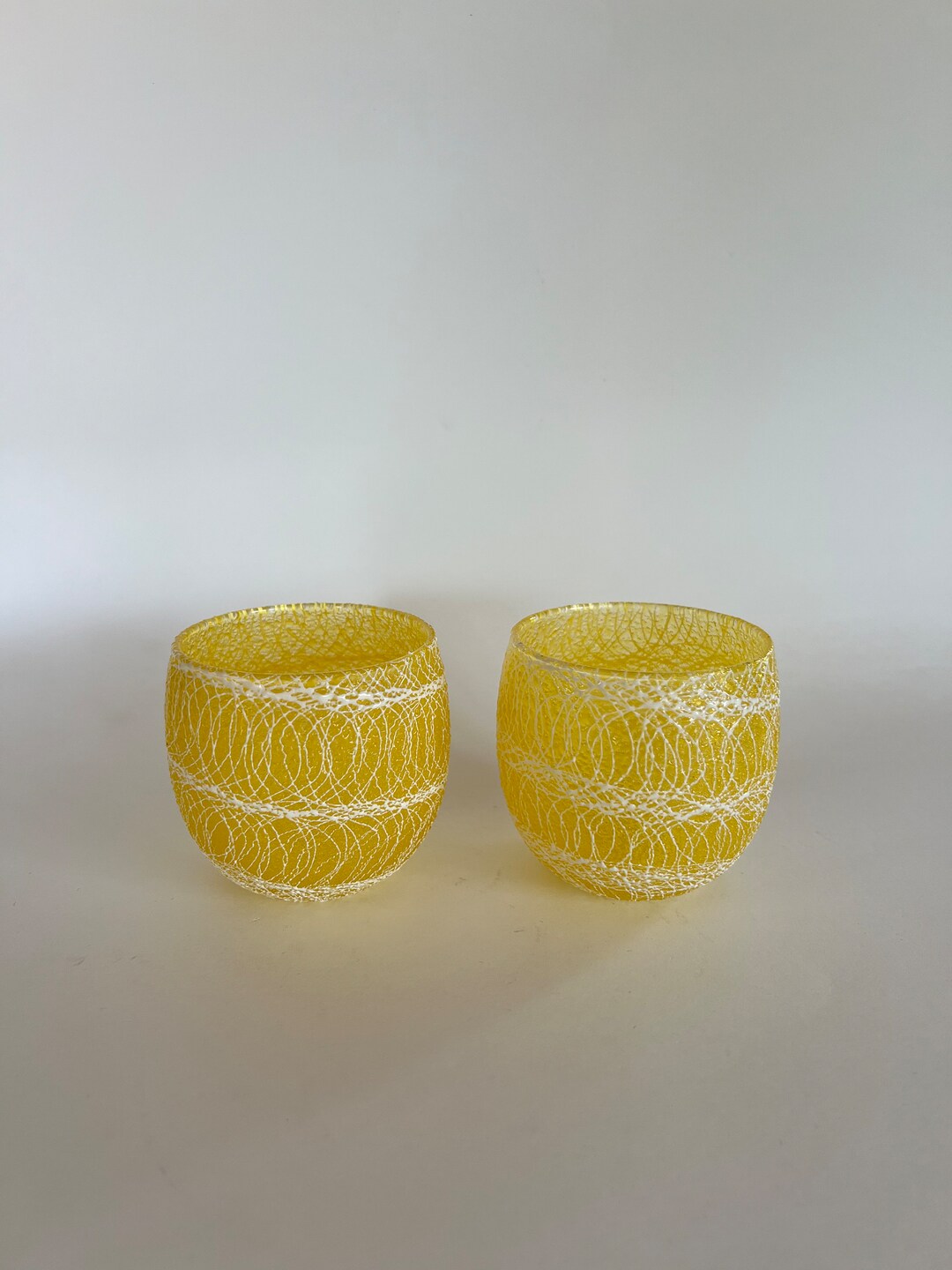Two Vintage 60s Roly Poly COLOR CRAFT Glasses - Etsy