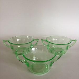 Three Vintage 20s CAMBRIDGE Glass Cups - Etsy
