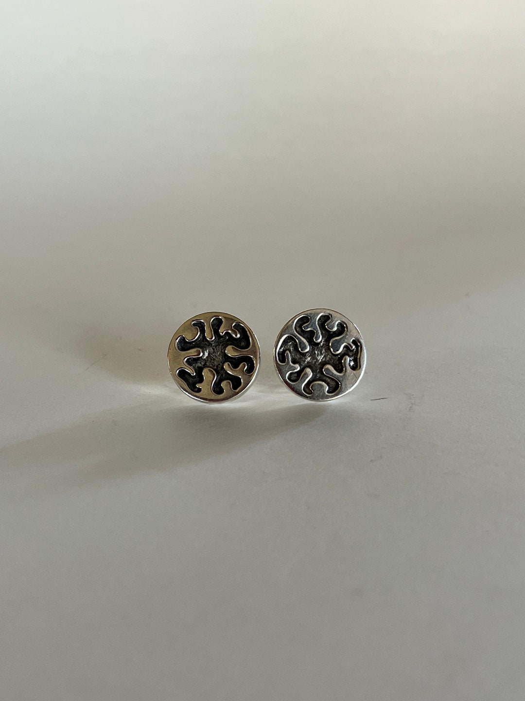 Vintage 60s Sterling PEARCE Earrings - Etsy