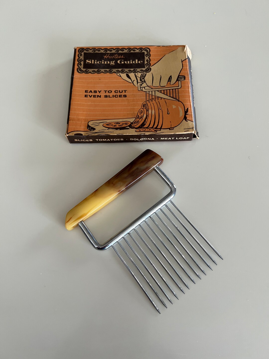 Vintage 40s Bakelite Slicing Guide - Etsy