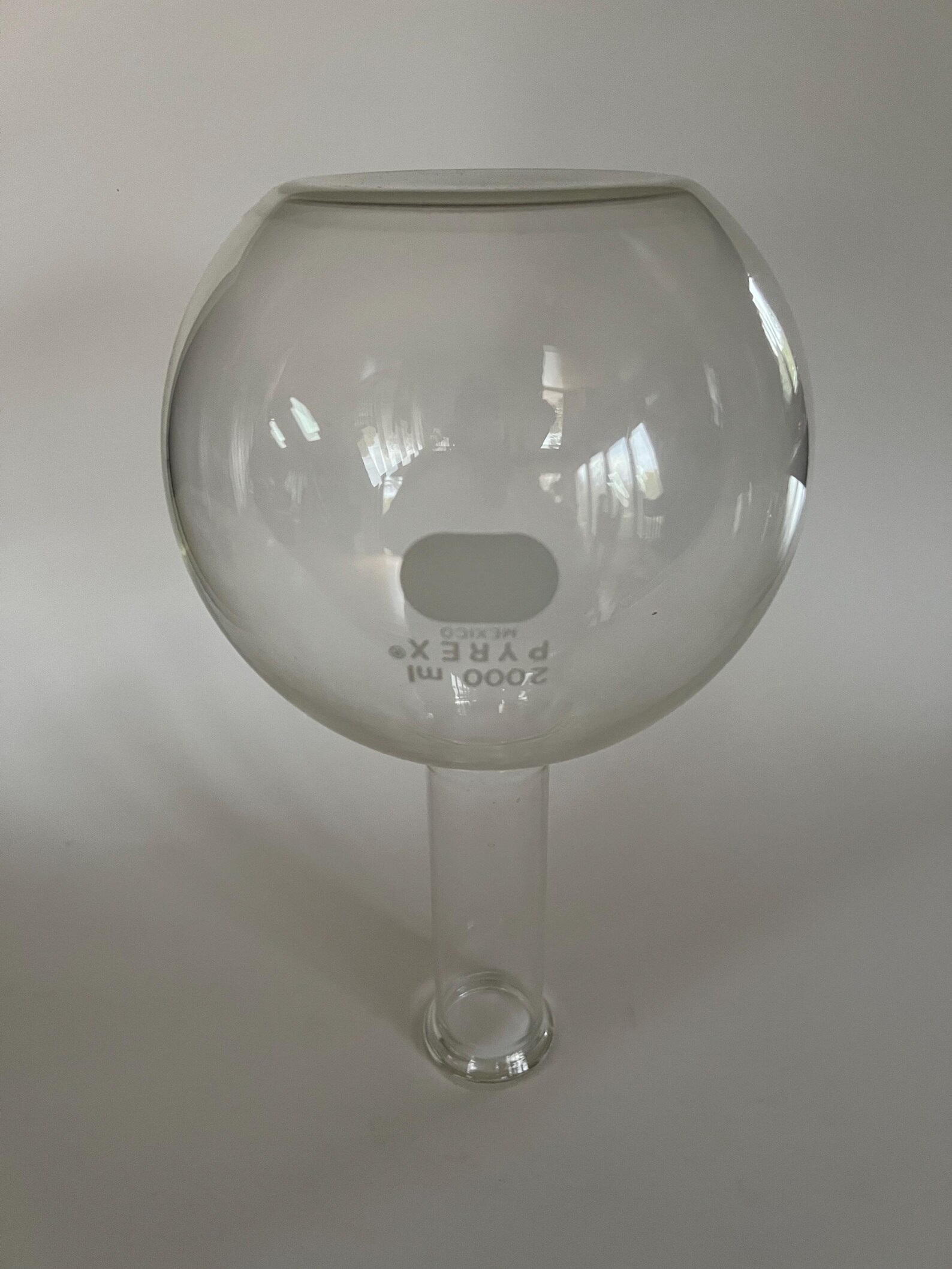 Vintage PYREX 2000ml Large Flat Bottom Flask - Etsy