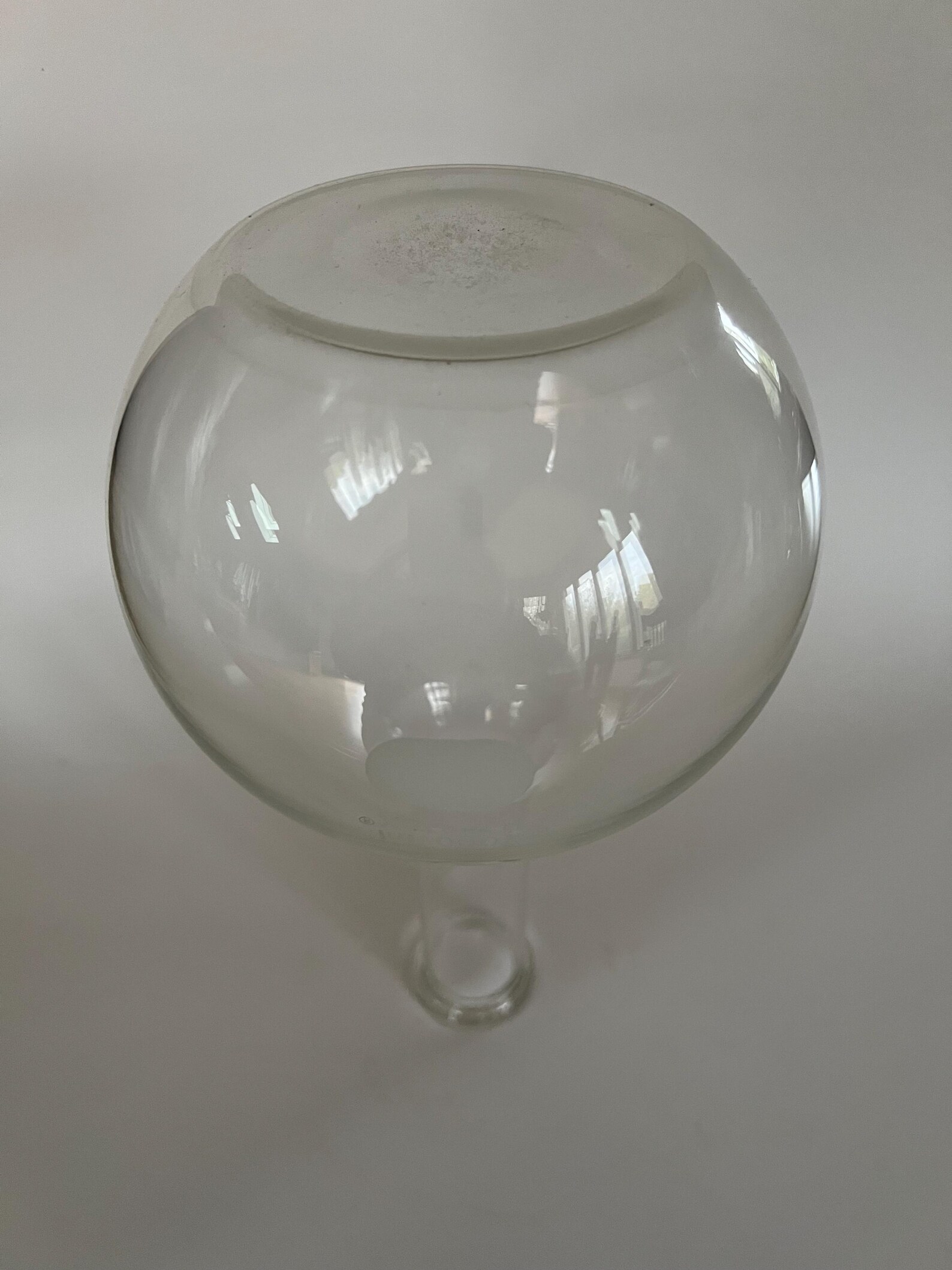 Vintage PYREX 2000ml Large Flat Bottom Flask - Etsy