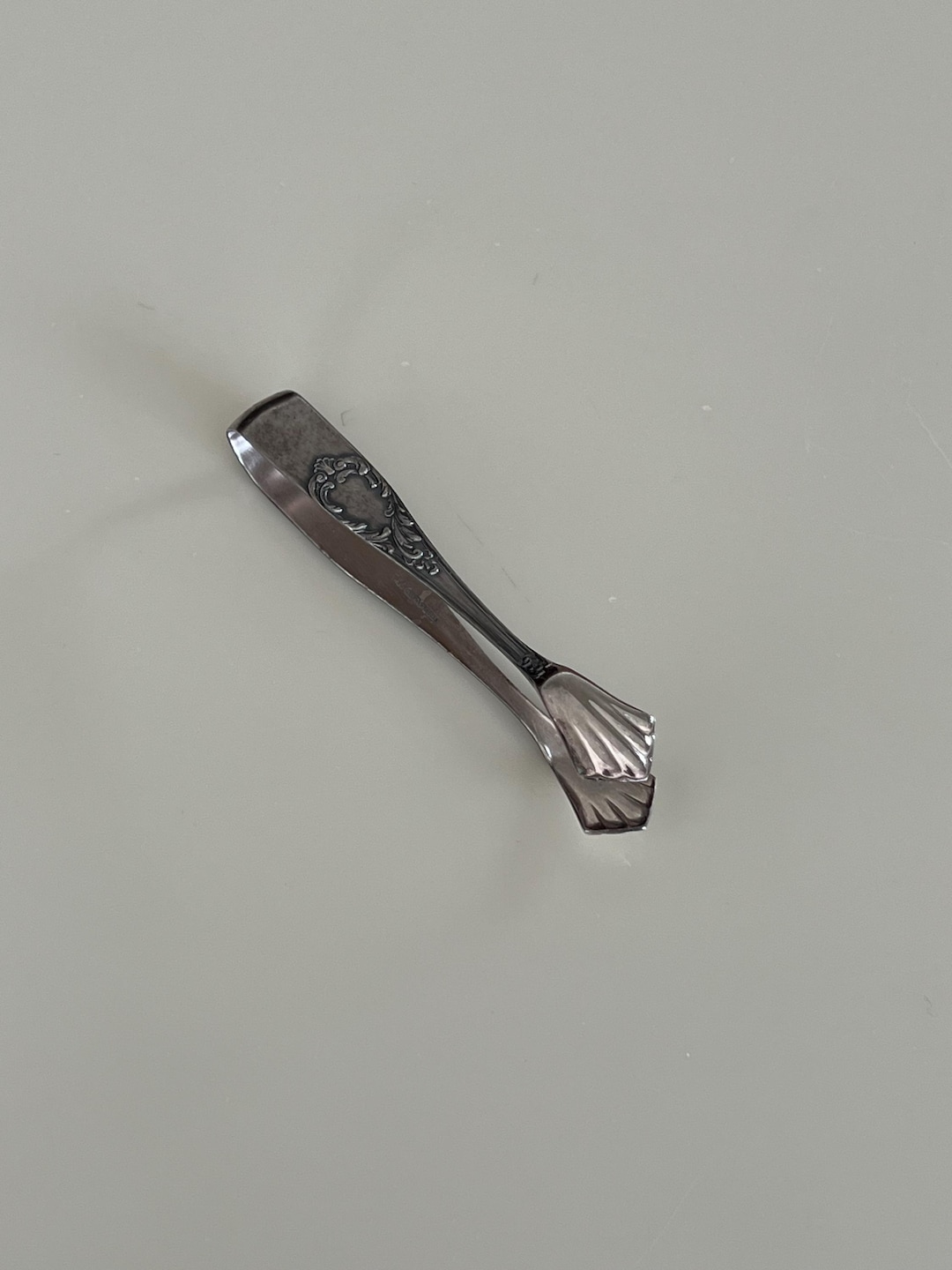 Vintage 20s WELLNER Silver Serving Tongs - Etsy