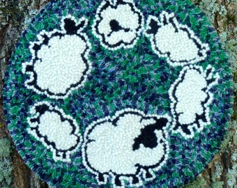 Sheep Rug Hooking Pattern - Etsy