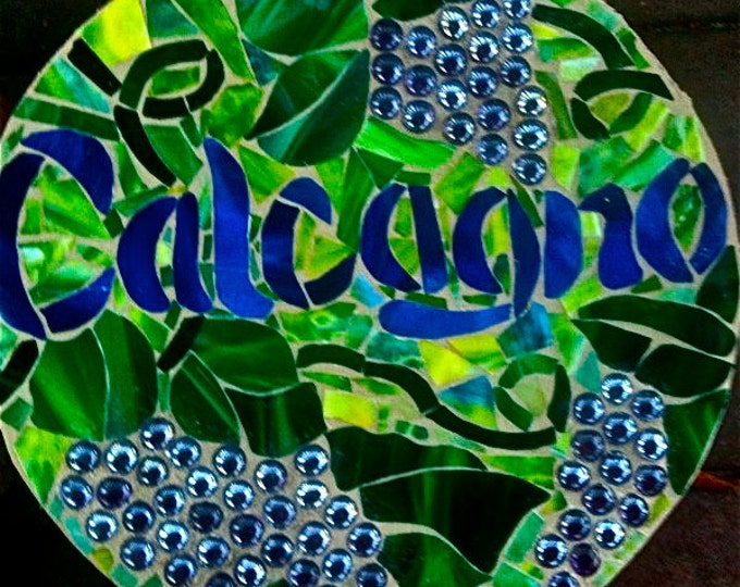 Custom Order Name Mosaic Stepping Stone - Etsy