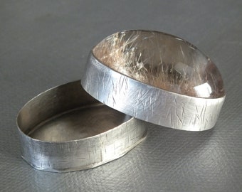 Ocean Jasper Eyes Sterling Silver Ring Handmade Metalsmith James ...