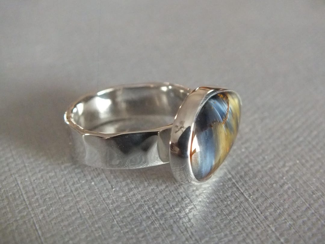 Gorgeous Pietersite Sterling Silver Ring Handmade Metalsmith James ...