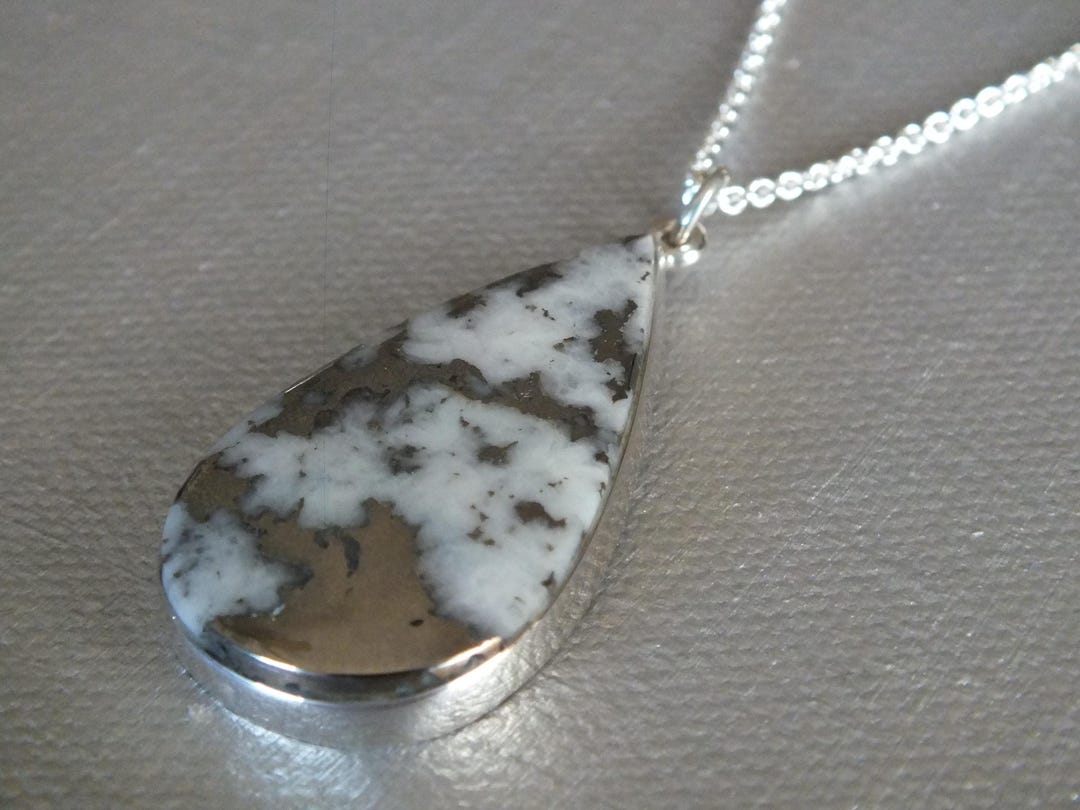 Truly Rare Mohawkite Pendant Necklace Handmade Metalsmith James ...