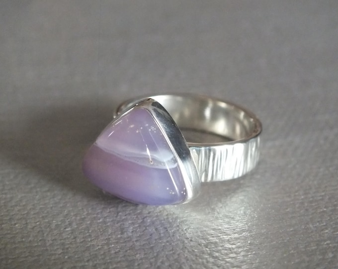 Truly Rare Holley Holly Blue Agate Sterling Silver Ring Handmade ...