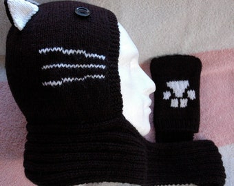 Paw Print Knitting Pattern - Etsy