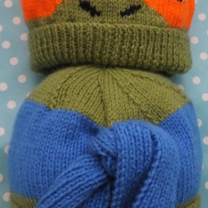 PDF Instant Digital Download Knitting Pattern - DK - Ninja Turtle Hat ...