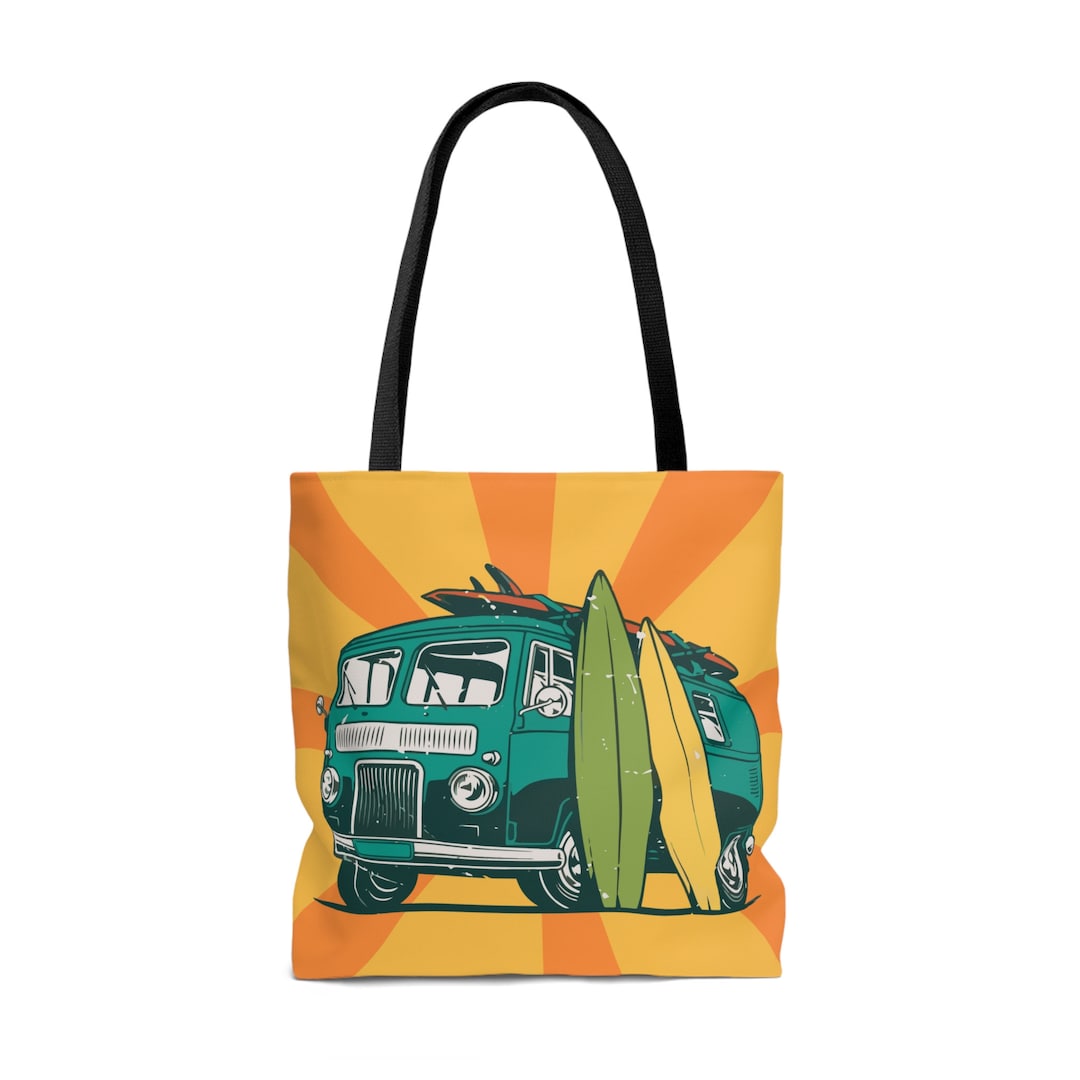 VW Bus Vibes Tote Bag - Etsy