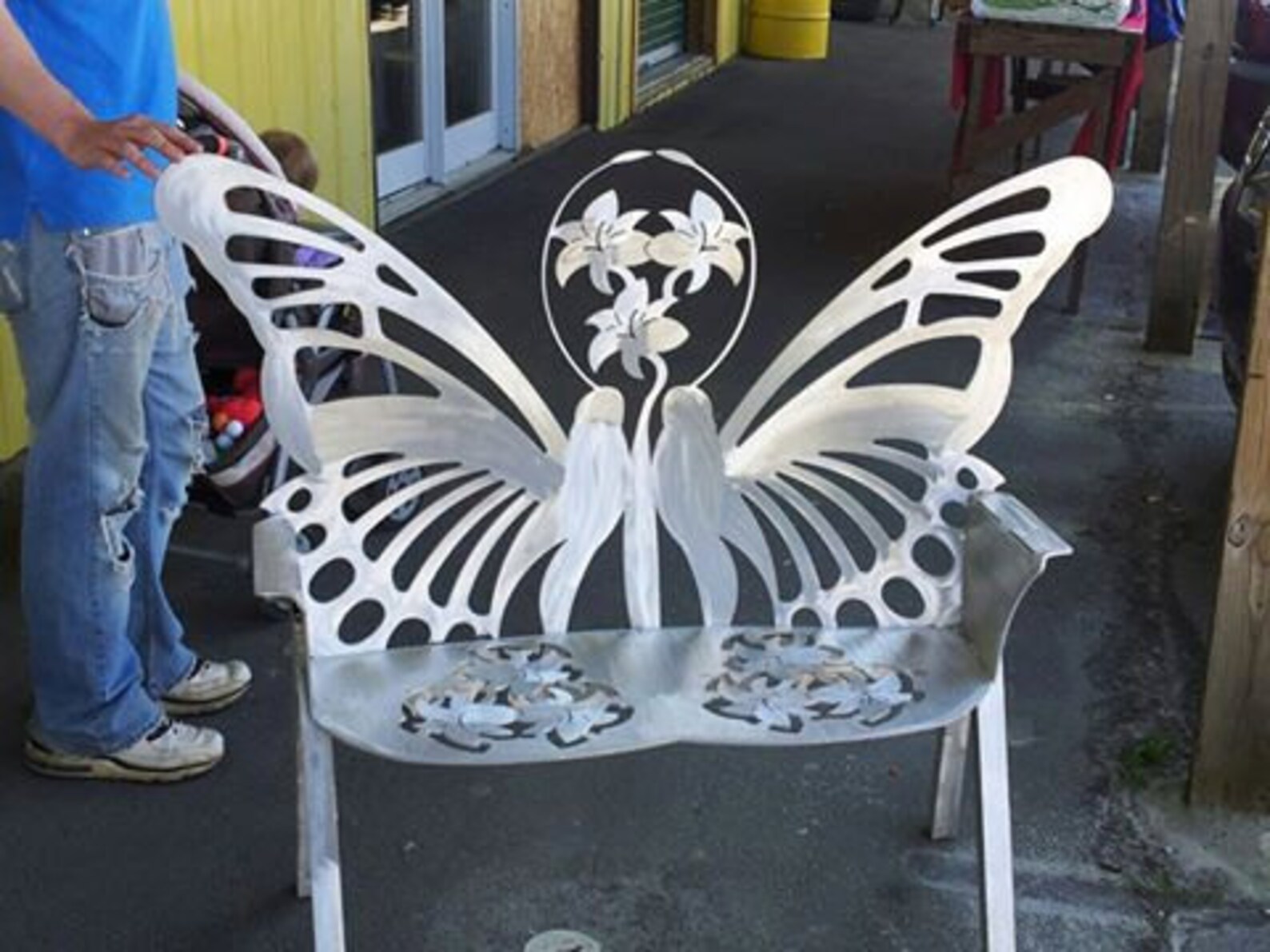 Butterfly Bench | Etsy
