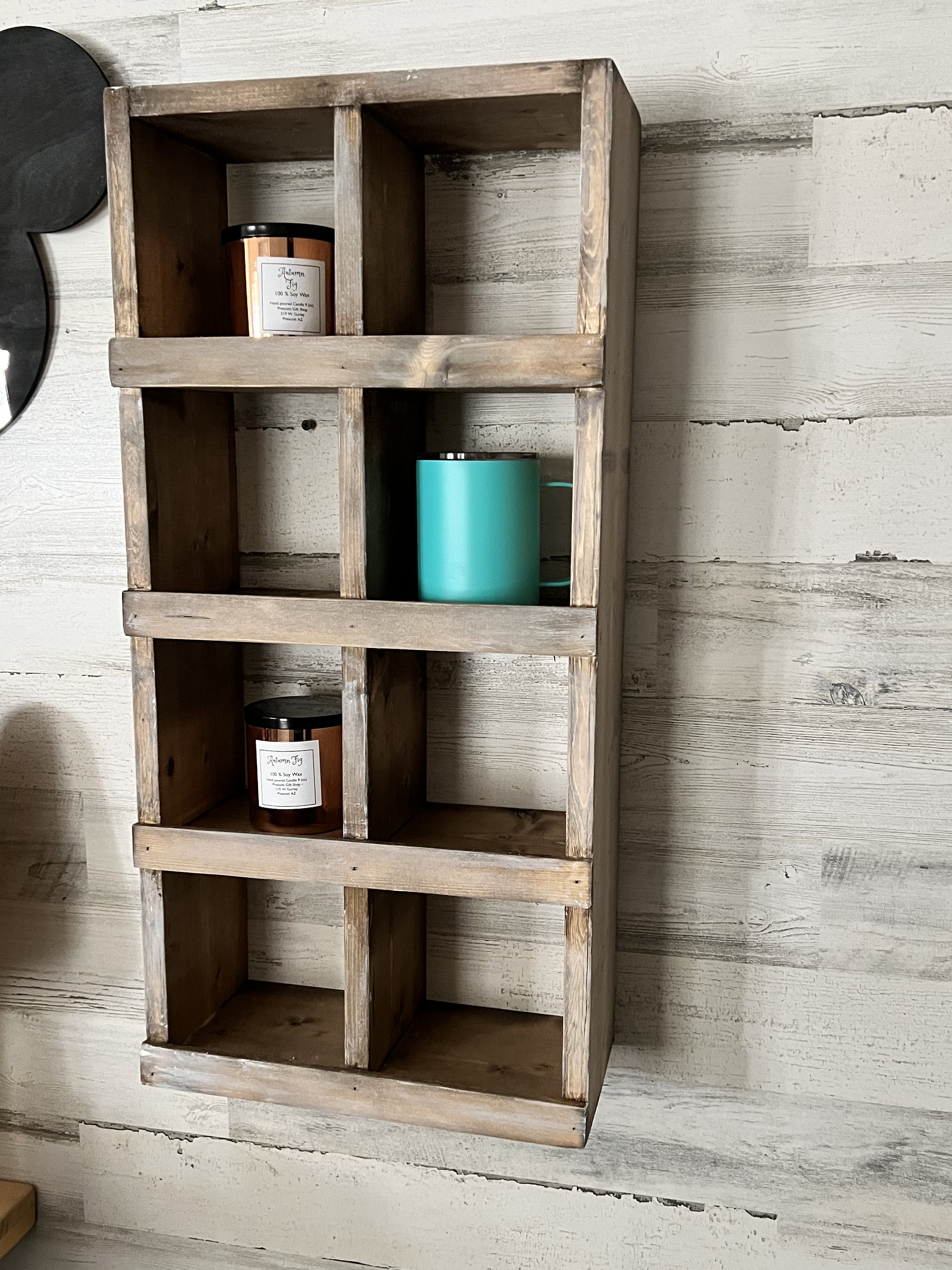 Primitive Wall Shelf, Shabby Chic Wall Shelf, Nautical Wall Shelf ...