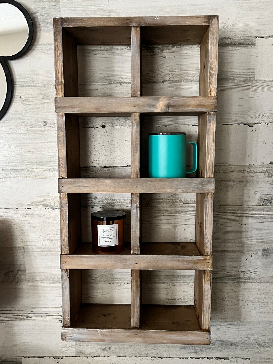 Primitive Wall Shelf, Shabby Chic Wall Shelf, Nautical Wall Shelf ...