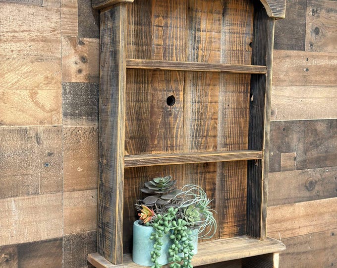 Primitive Wall Shelf, Antique Wall Shelf, Barn Wood Shelf, Shaker Peg ...
